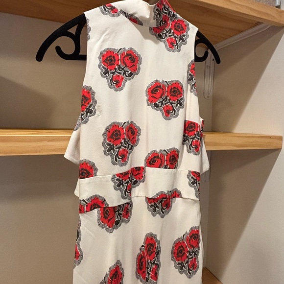 Alexander McQueen | Dresses | Alexander Mcqueen Silk Poppy Print Dress ...